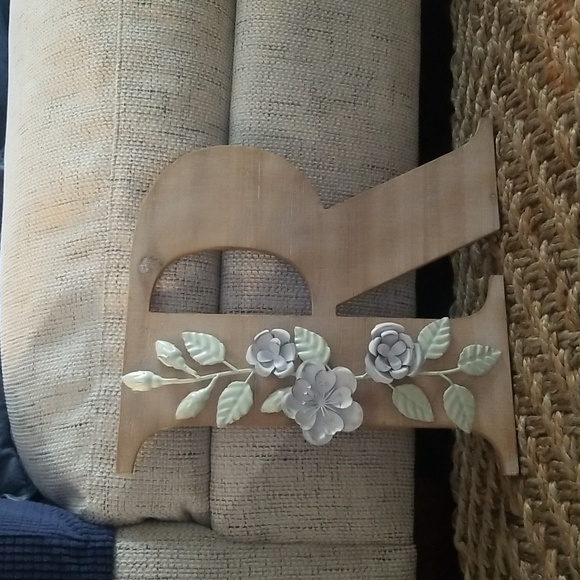 Stratton Home Decor | Accents | Wood Initial R Wall Or Table Decor ...